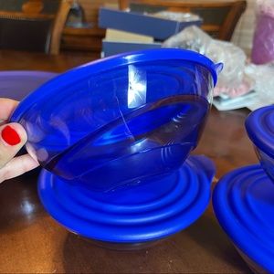 Tupperware | Dining | Tupperware Sheerly Elegant Bowl Set | Poshmark